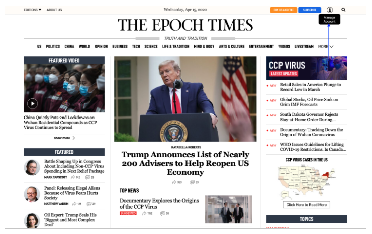 How Do I Change my Shipping or Billing Address? – The Epoch Times